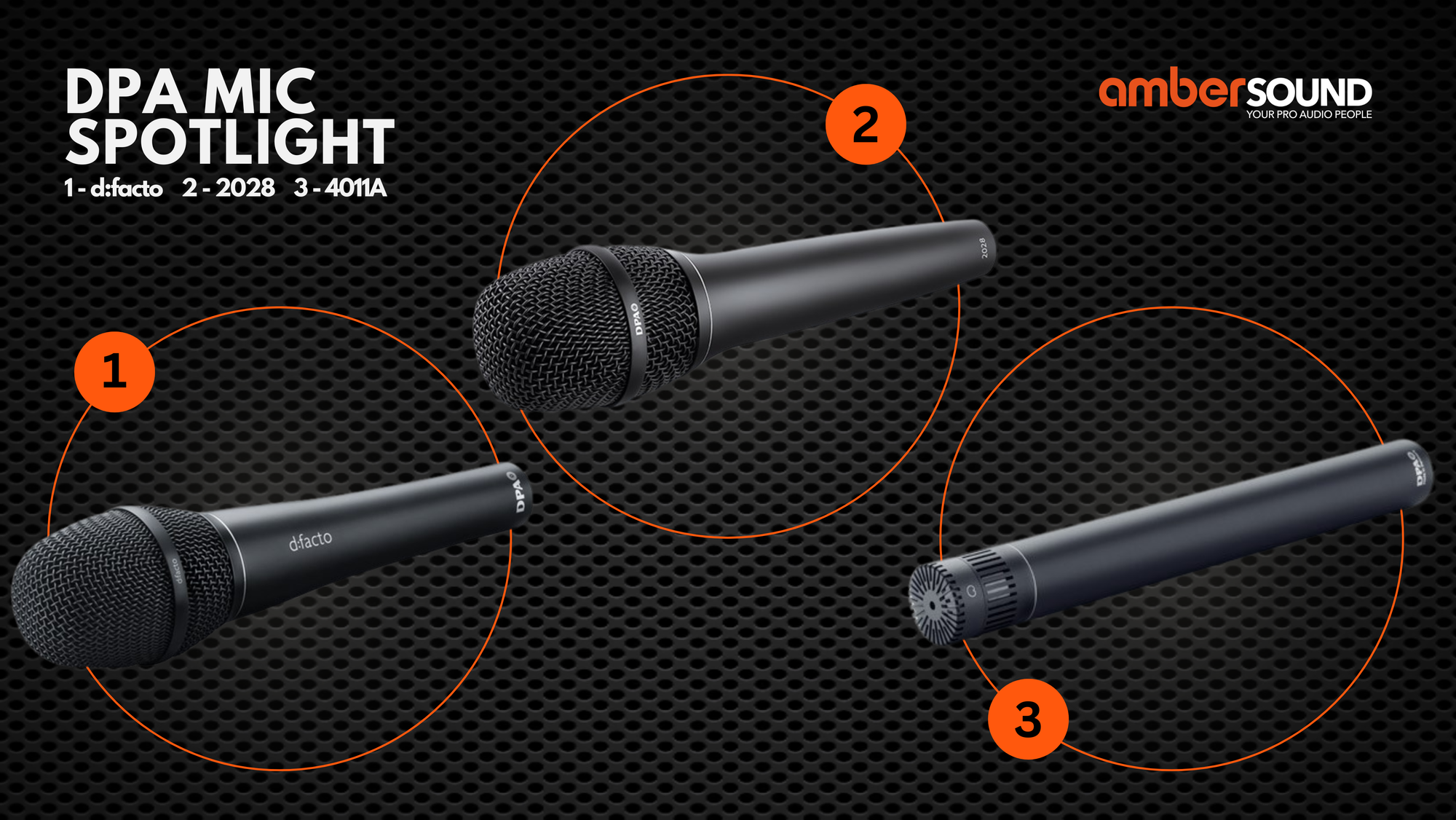 DPA Mic Spotlight – Amber Sound