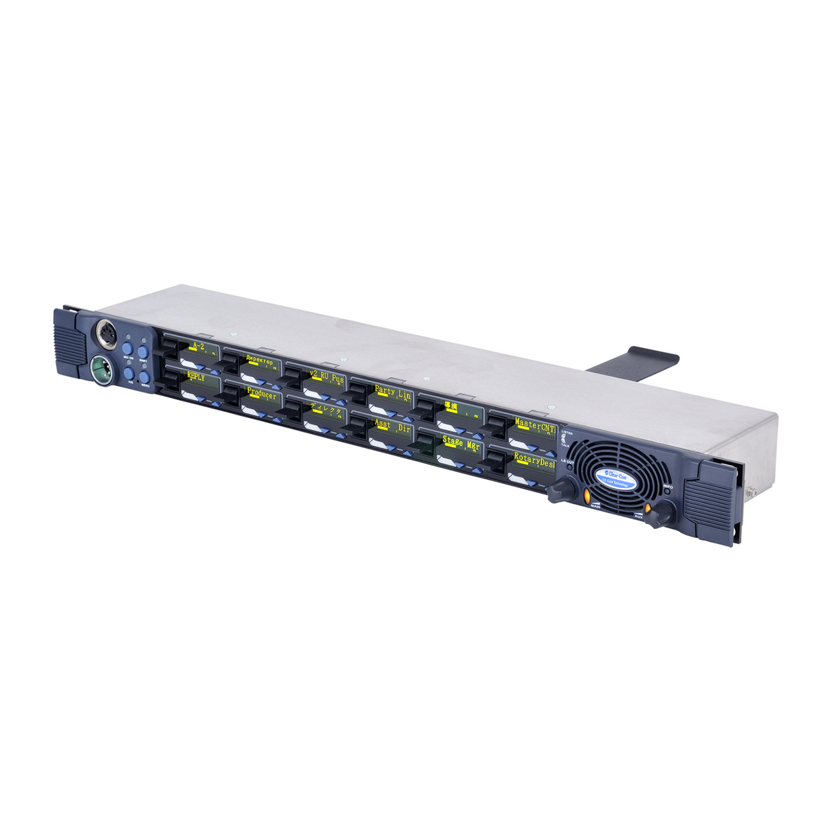 Clear-Com Eclipse IP enabled V-Series panel with 12 rotary, XLR4 heads ...