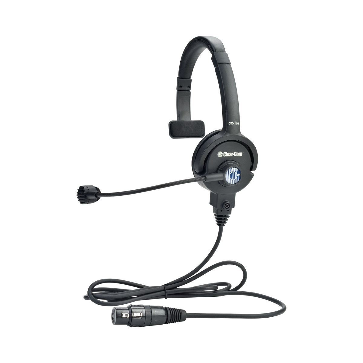 Clear-Com headset: Single Ear, Light weight, Mini DIN (M) 4 pin with D ...