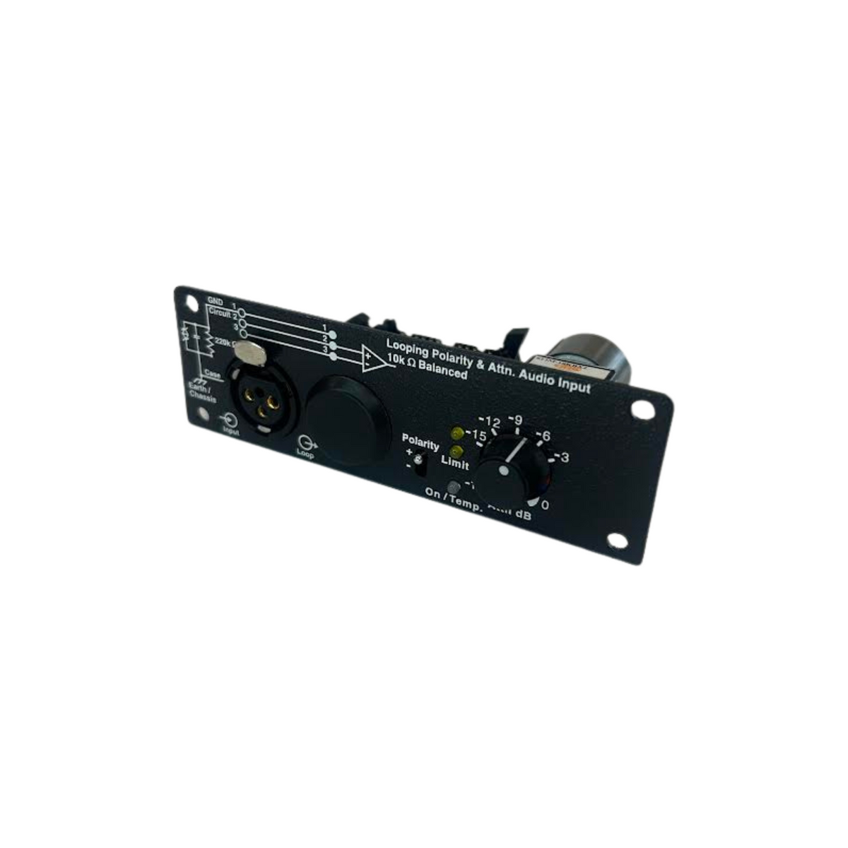 Meyer Sound Looping, attenuation and polarity audio input module for U ...