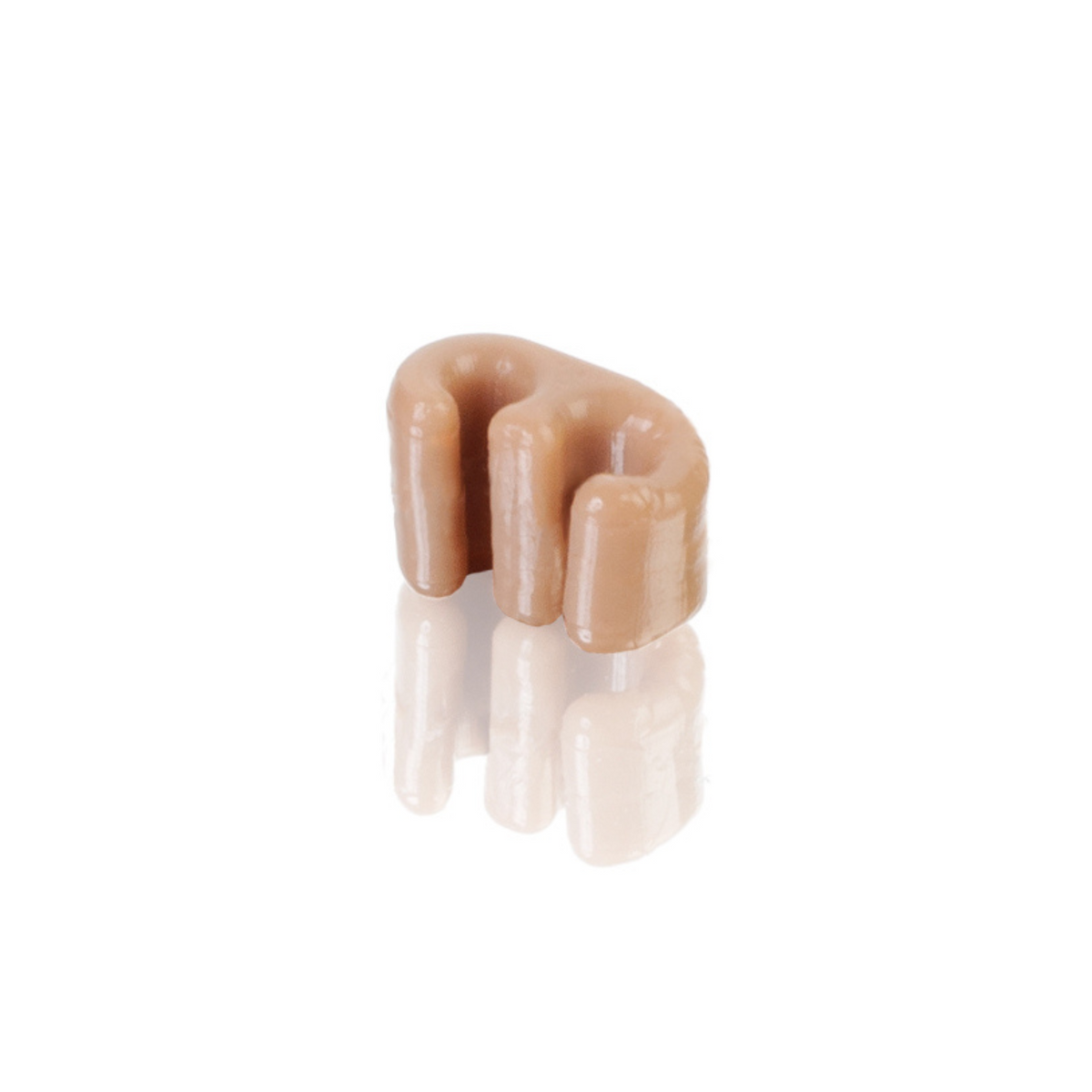 Countryman hook for earclip; for mics with 1mm cable, tan – Amber Sound