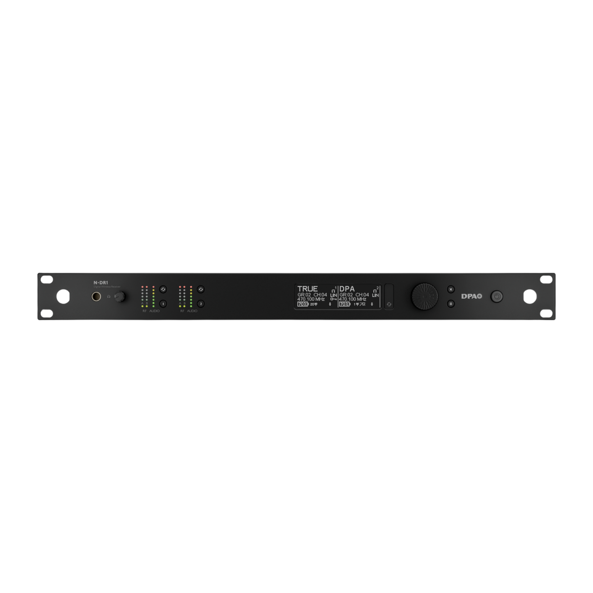 DPA N-Series Dual Channel Digital Wireless Receiver w. DANTE Output, 8 ...