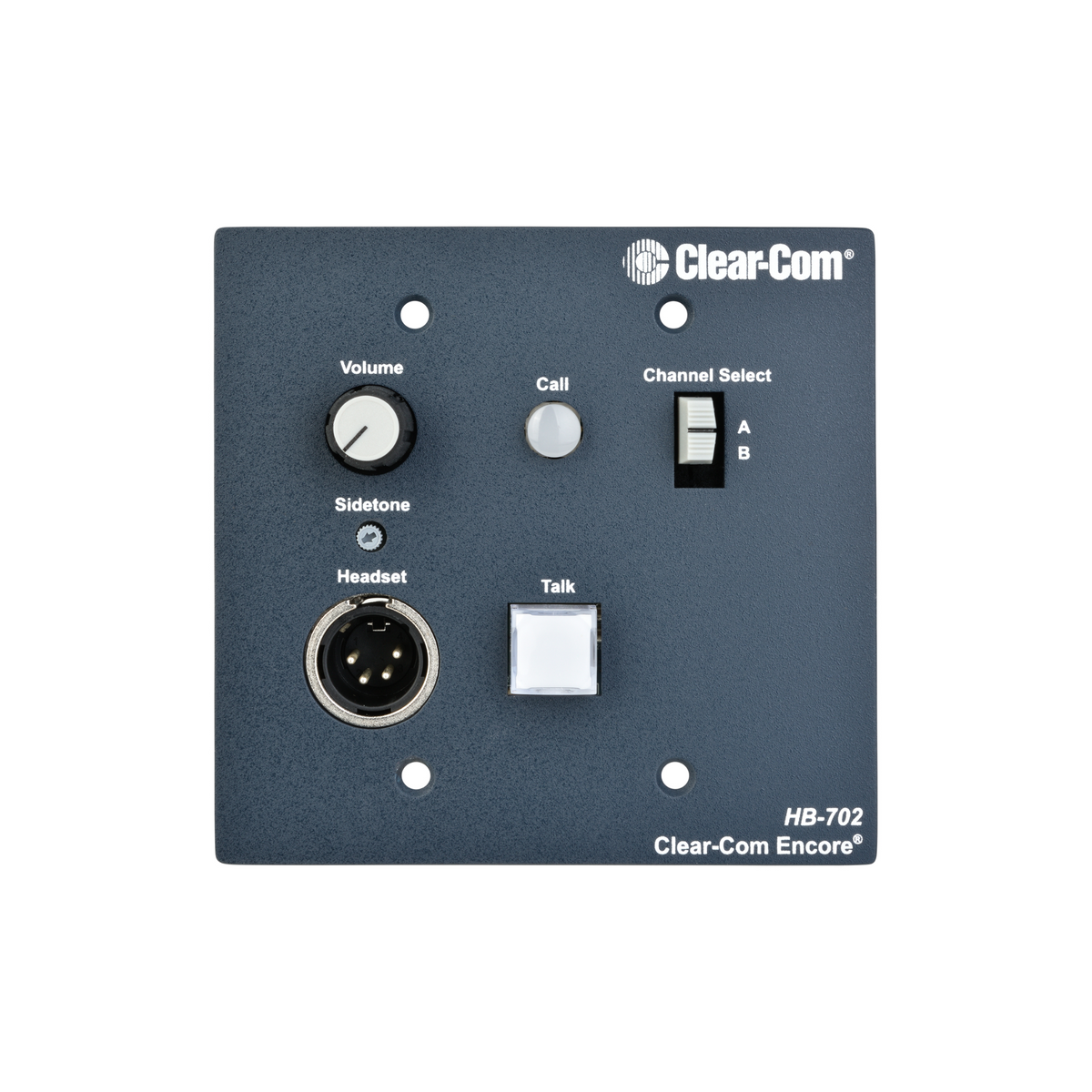 Clear-Com Encore 2-channel selectable headset station – Amber Sound