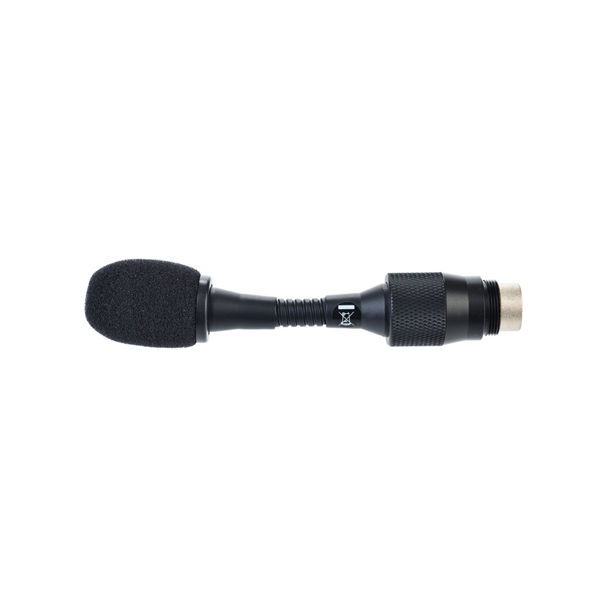 Clear-Com 10cm plug-in gooseneck microphone, black; for 4000, V-series ...