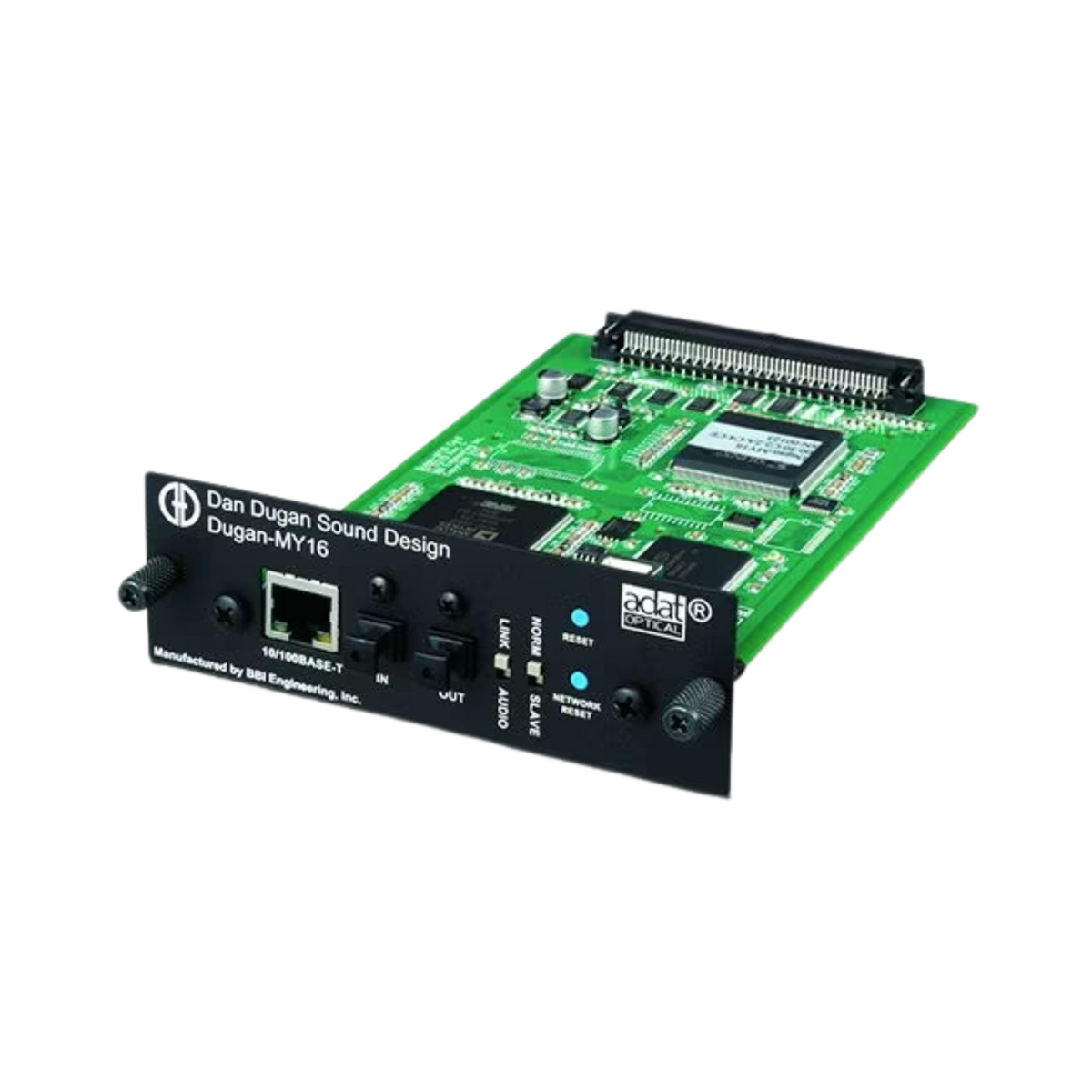 Yamaha interface card; automated microphone mixing developed in partne ...