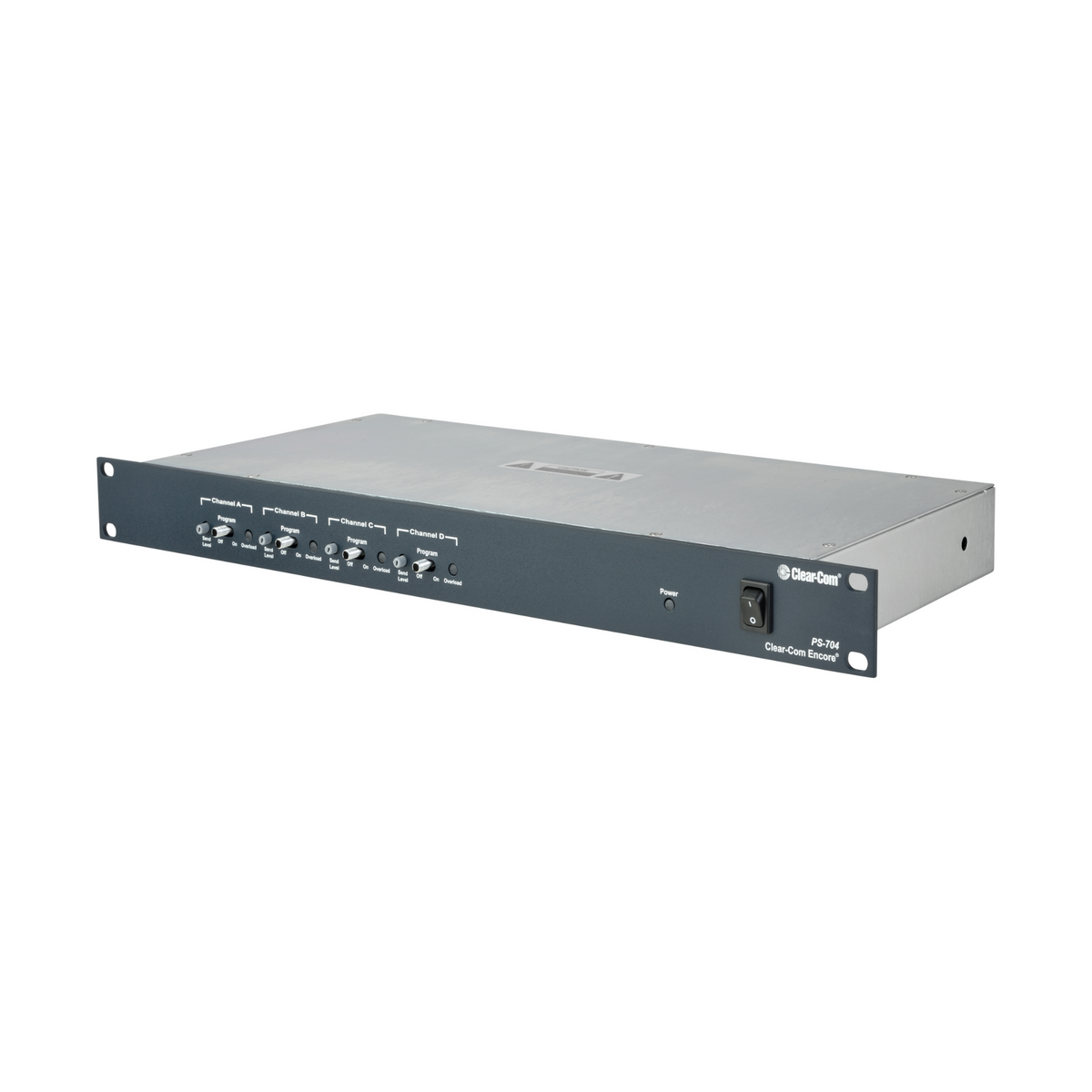 Clear-Com Encore 4-channel rack mount power supply, 2.5A – Amber Sound